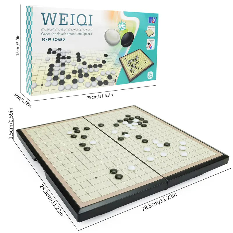 Magnetic Go Game Set: WEIQI (Chinese Go) – Gamers Village