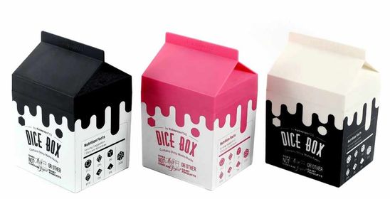 Milk Carton Dice Box - Various – Gamers Village