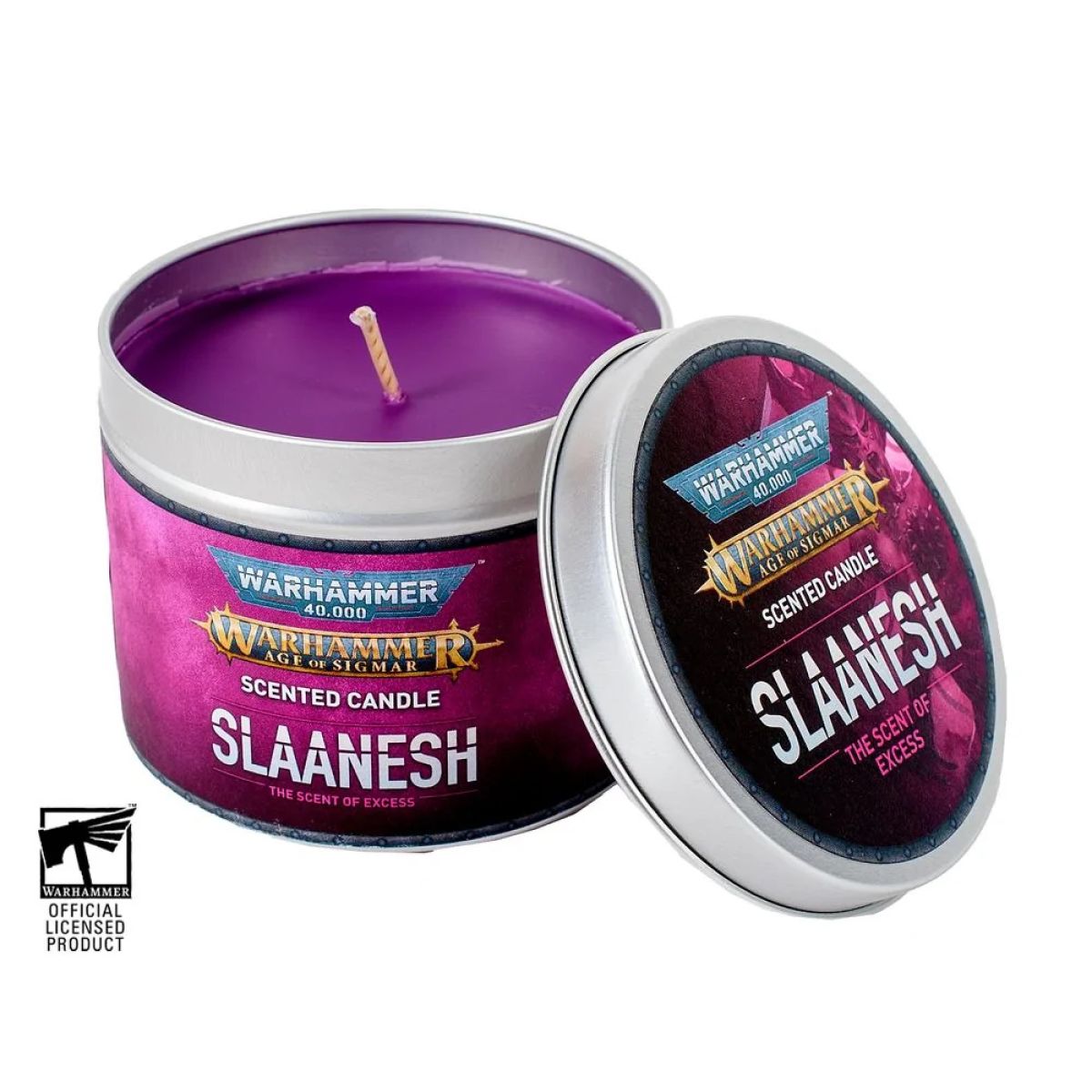 Warhammer 40000: Slaanesh Candle - the scent of excess – Gamers Village
