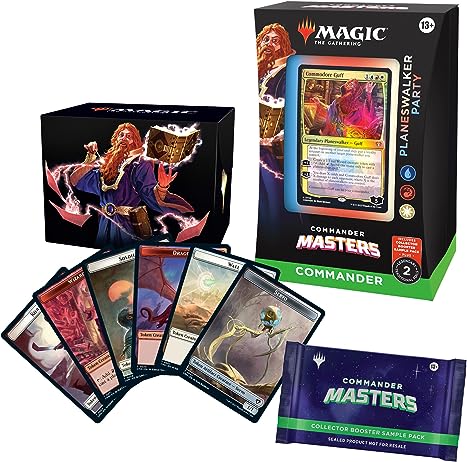 MAGIC THE GATHERING COMMANDER MASTERS COMMANDER DECK:PLANESWALKER PART ...