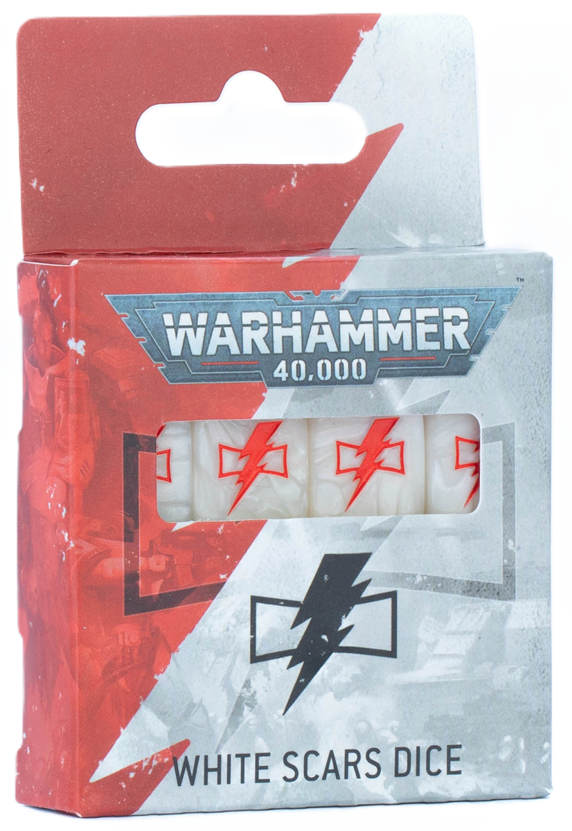 WARHAMMER 40000: WHITE SCARS DICE - [Pre-Order] – Gamers Village
