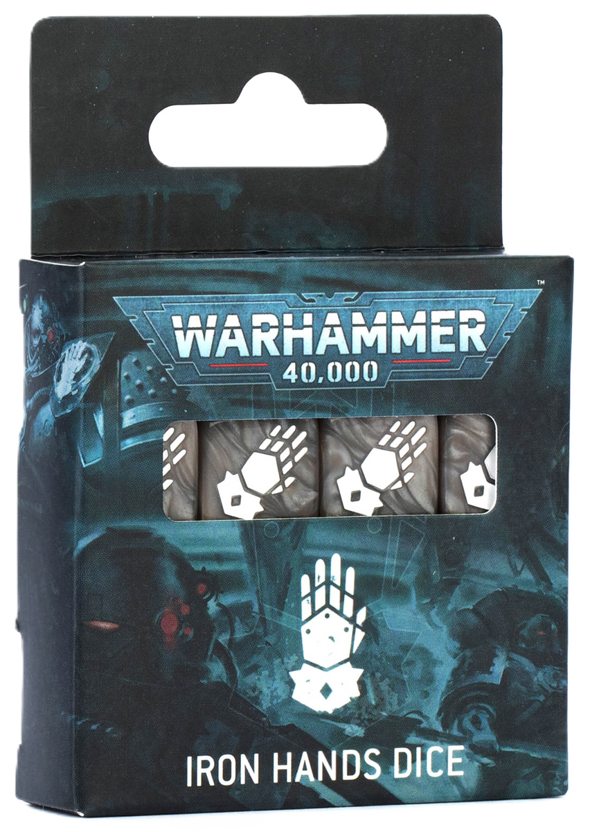 WARHAMMER 40000: IRON HANDS DICE - [Pre-Order] – Gamers Village
