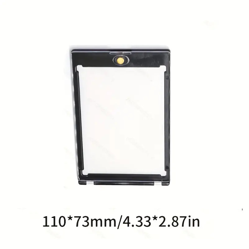 35-Point ONE-Touch Magnetic Trading Card Holder- Black with stand ...