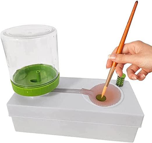 Paint Brush Pot with refillable water – Gamers Village