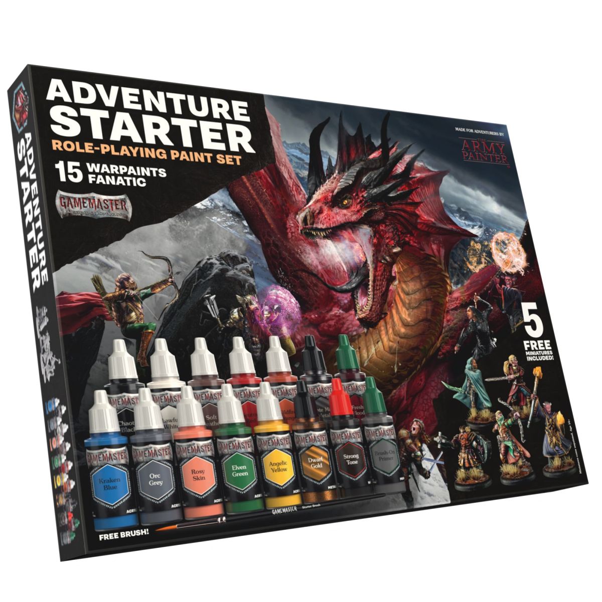Army Painter - GameMaster - Adventure Starter Role-playing Paint Set ...