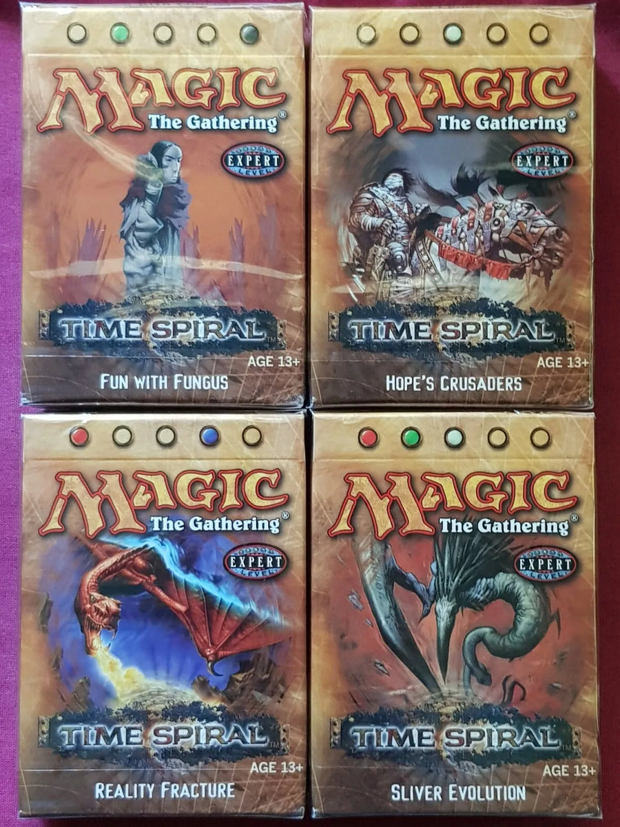 Magic The Gathering: TIME SPIRAL Sealed Preconstructed Theme Decks ...
