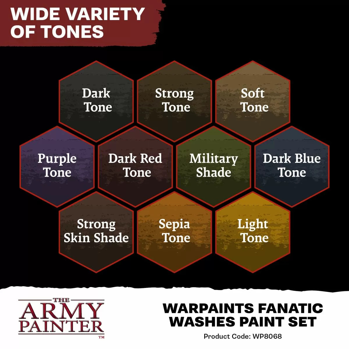 Army Painter - Warpaints Fanatic - Washes Paint Set – Gamers Village