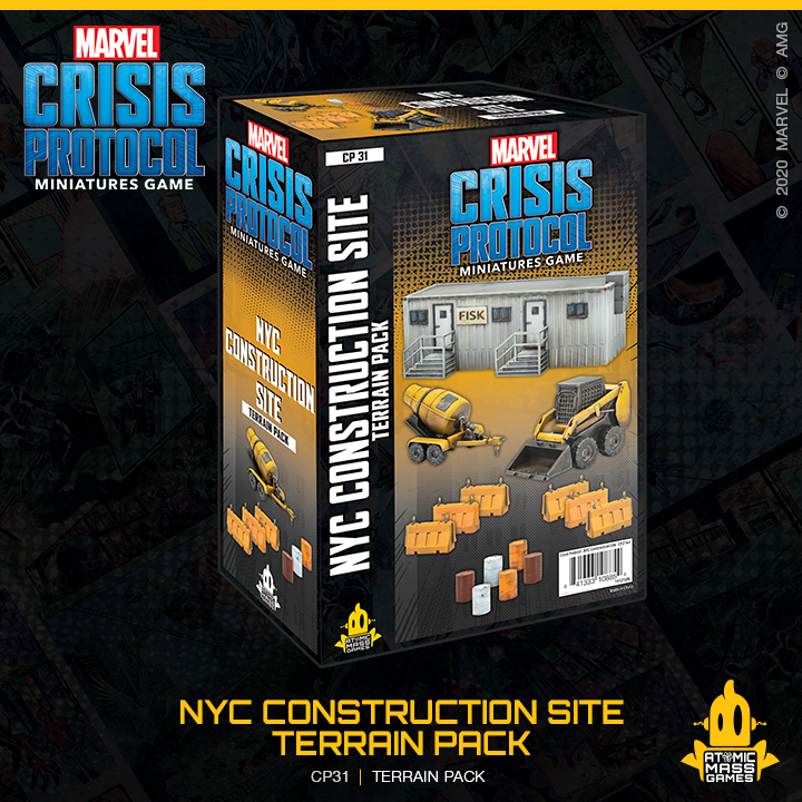 Marvel Crisis Protocol: NYC Construction Site Terrain – Gamers Village